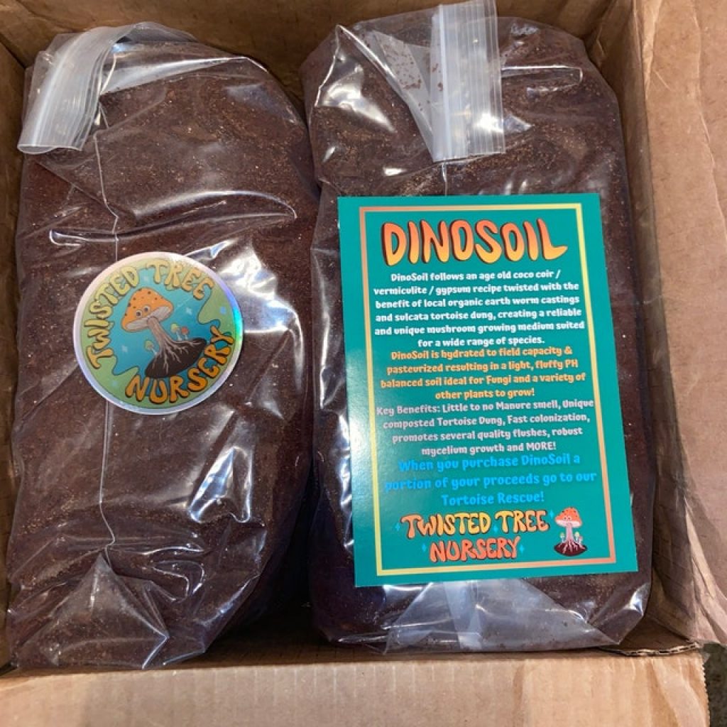 DinoSoil – Pasteurized, Prehistoric Mushroom Growing Medium Soil ...
