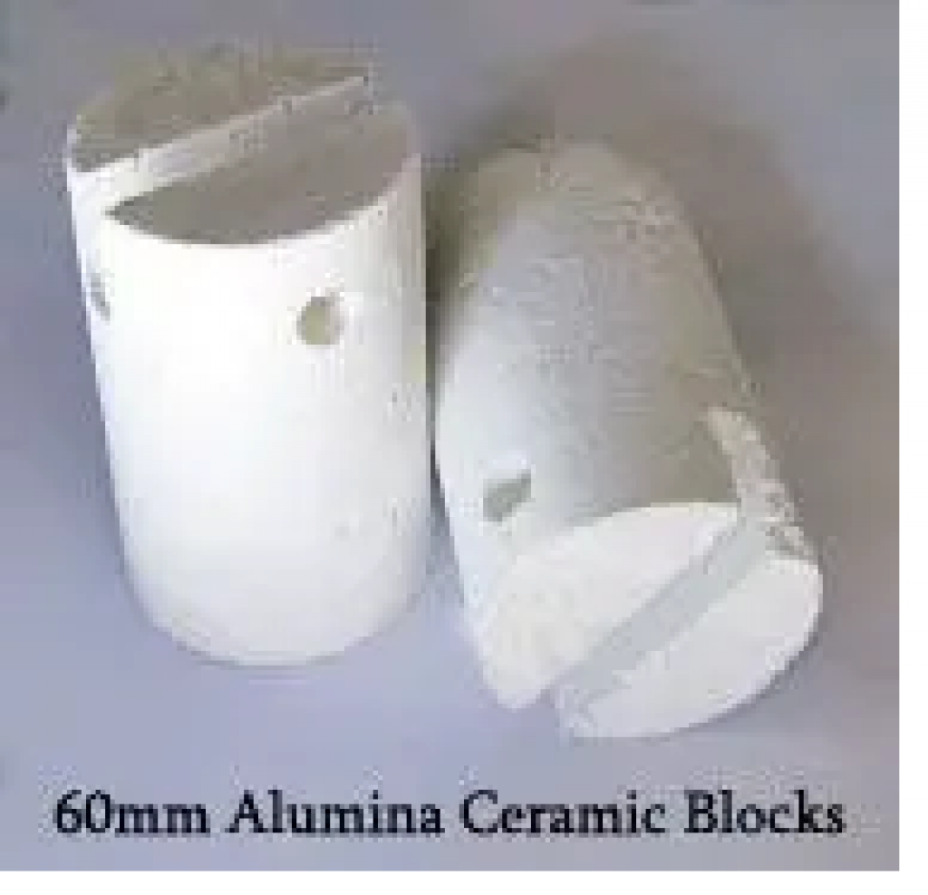 Alumina Ceramic Thermal Tube Blocks for Tubes OD 40mm to 120mm ...