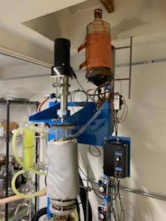 Pre-Owned Pope Scientific Glass 4″ Wiped Film Distillation System ...